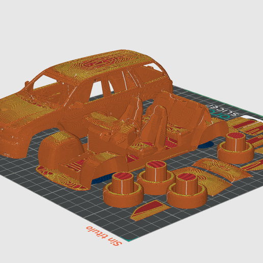 🚙 Chevrolet TrailBlazer SS - 3D Parts Kit for Assembly・ STL File for 3D ...