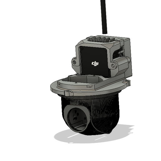 📷 Pan & Tilt Nosecone for Stallion UAV・ STL File for 3D printing・Cults