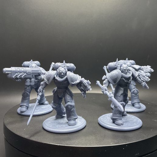 3D file Warden light infantry 🔮 ・3D printing template to download・Cults