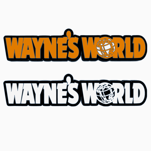 wayne world font