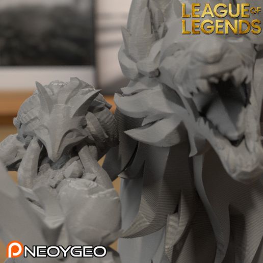 🎲 KINDRED - LEAGUE OF LEGENDS・Free STL File for 3D printing・Cults