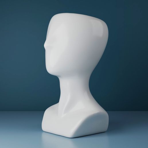 STL file Human Face Vase - Art Home Decoration 🏺 ・3D printer design to ...