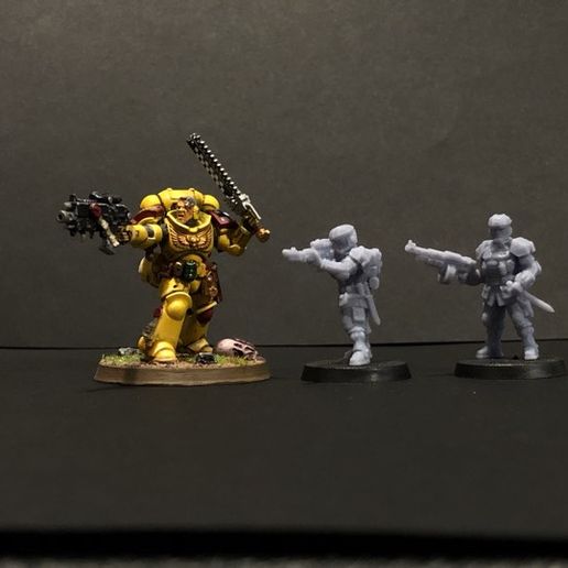 3D printed Heavy Weapons Teams - 28mm to 32mm - 5 Heavy Weapons ...