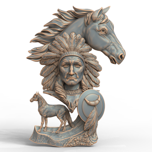 📁 3D Model STL File for CNC Router Laser & 3D Printer 1284. American ...