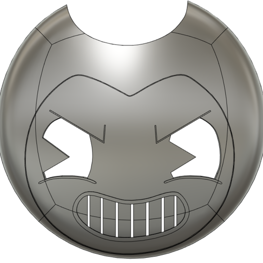 STL file Bendy And The Ink Machine Mask 🦸 ・Design to download and 3D ...