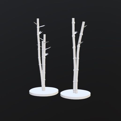 STL file Bamboo model for diorama 🌿 ・3D printer design to download・Cults