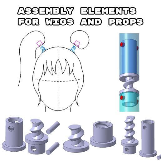 🧵 Fastening Systems: THREADS FOR 20MM PIPES・ 3D File for 3D printing・Cults