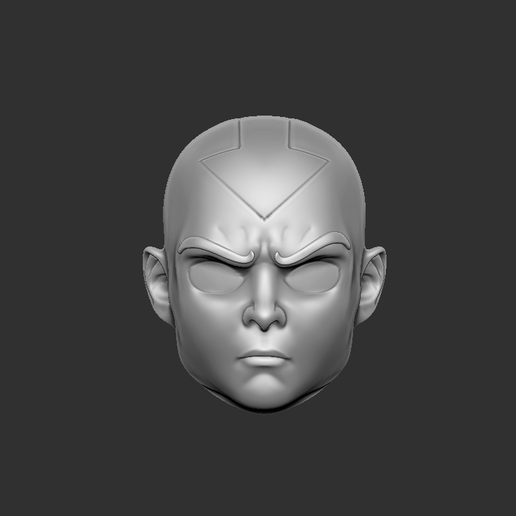 STL file ONE12 Scale Head Aang Avatar 🦸 ・3D printing model to download ...