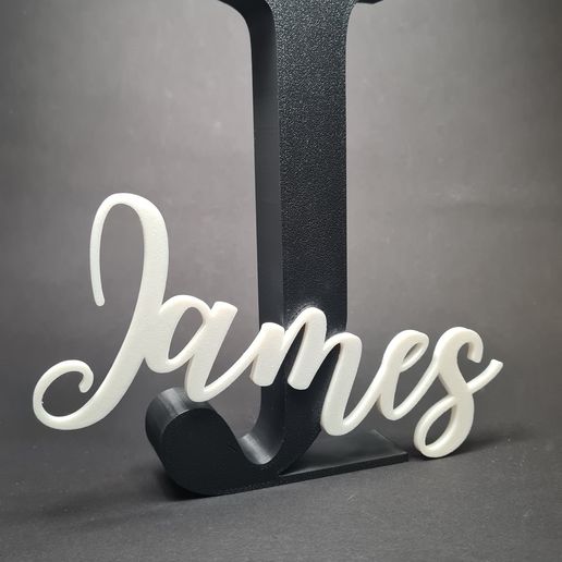 STL file Name James / Letter / Letter A 🗿 ・3D print model to download・Cults