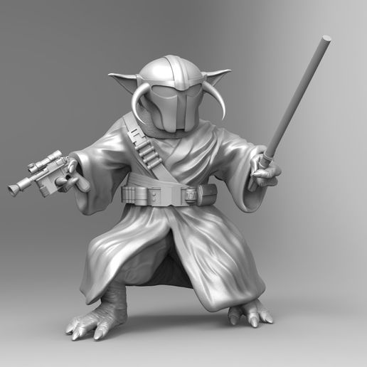 Grogu Fighter・ STL File for ・Cults