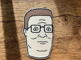 🤴 King of the Hill Hank Magnet (multi-color)(8x3mm magnets)・Free STL ...