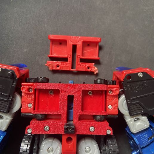 Free STL file Transformers Cybertron (Leader Class) Optimus Prime Back ...