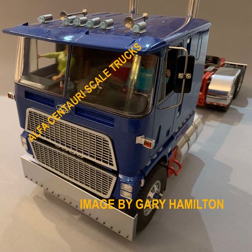 🚙 FORD CL 9000 1/14 SCALE CAB 110" SLEEPER CAB・ STL File for 3D ...