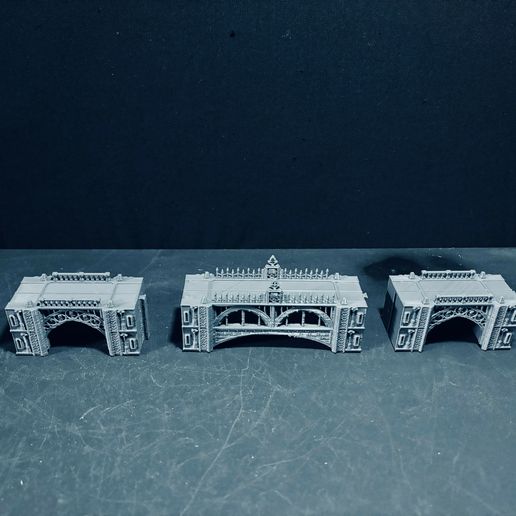 🎲 Gothic Expansion Pack: Bridges and Pavilions・ 3D File for 3D printing ...
