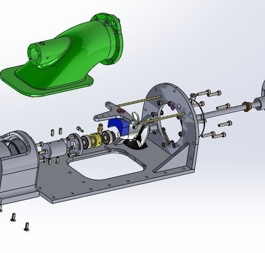 STL file Water Jet propulsion unit 🚰 ・3D printable model to download・Cults