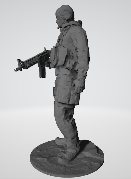 STL file ghost classic - mw・3D print design to download・Cults