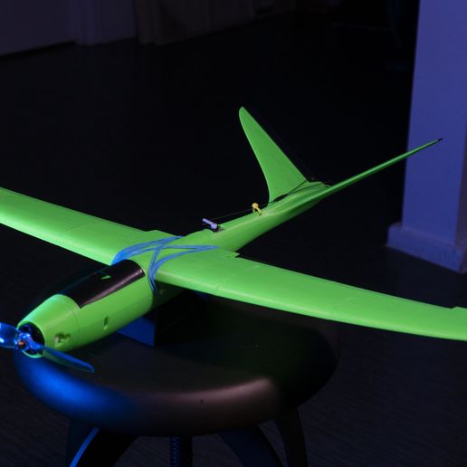 🛩️ RC V-Tail Airplane Hotliner・ STL File for ・Cults