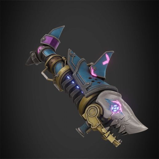 🚀 Arcane Jinx Fishbones Rocket Launcher Weapon For Cosplay・ 3D File for ...