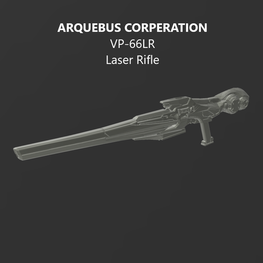 💪 30 Minutes Missions VP-66LR Arm Weapon Armored Core 6・ 3D File for 3D ...
