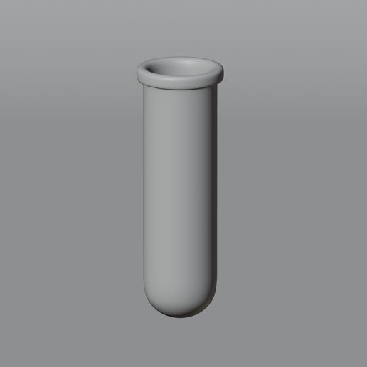 🥼 Test Tube・ STL File for 3D printing・Cults