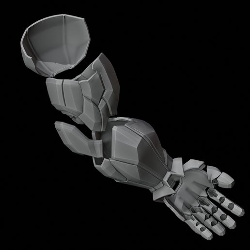 🫡 Winter Soldier - Arm - Revolution skin - Marvel Rivals Cosplay・ 3D ...