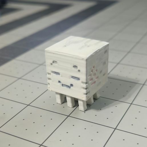 👶 Minecraft Baby Ghastling・Free STL File for 3D printing・Cults