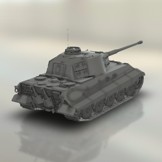 🐅 Tiger II・ 3D File for 3D printing・Cults