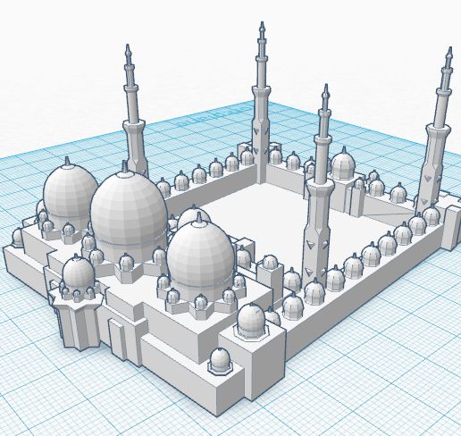 mosque 3d