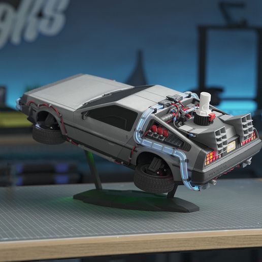 🚗 DeLorean chassis・ STL File for 3D printing・Cults