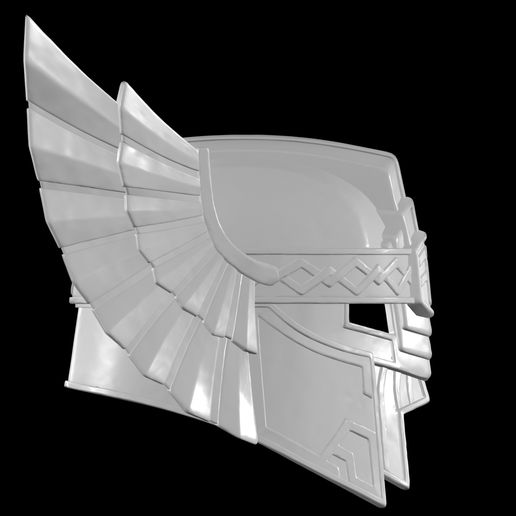 🪖 LOTR Dwarf Helmet・ STL File for 3D printing・Cults