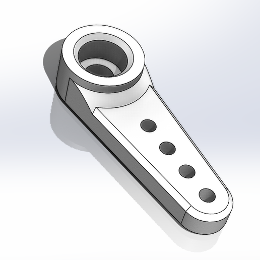 💪 Servo Arm For Emax ES08 / SG91R・Free STL File for 3D printing・Cults