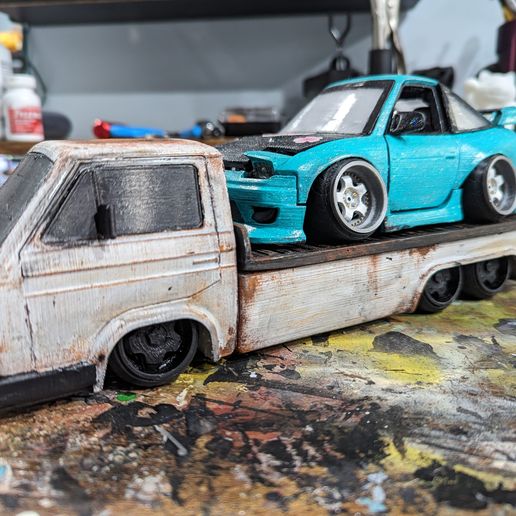3D print VW T3 CAR HAULER • made with Ender 3 S1 Pro・Cults