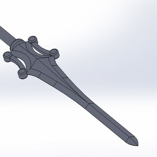 🗡️ HE-MAN SWORD・Free STL File for ・Cults