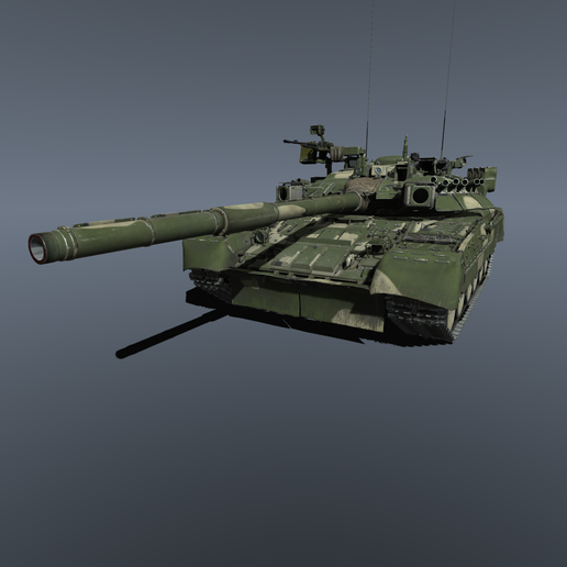 🚁 T-80UK・ STL File for 3D printing・Cults