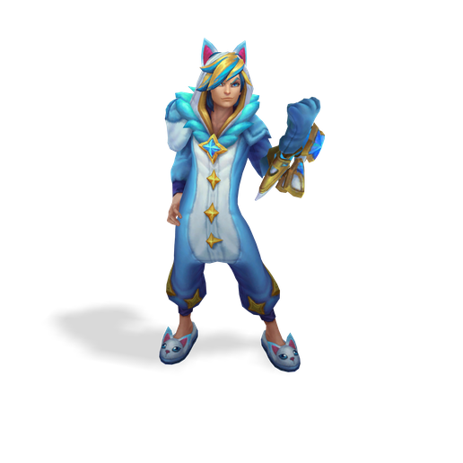 STL file Pajama Guardian Ezreal League of Legends 3D print model 🦸 ・3D ...