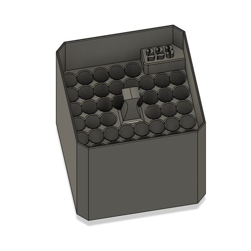 3MF file Milwaukee Packout 556 ammo tray storage organizer 🔫 ・3D ...