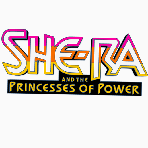 🖼️ SHE-RA Y LAS PRINCESAS DEL PODER Logotipo de MANIACMANCAVE3D・Archivo ...