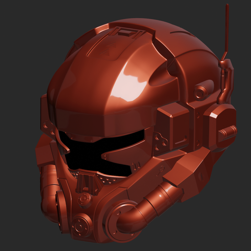 🪖 Printable TitanFall Anderson Helmet・ STL File for ・Cults