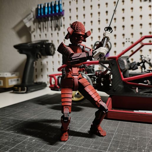 3D printable Dummy 13 - samurai armor custom・Cults