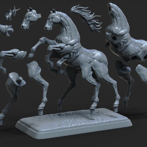 🐎 Sleipnir・ 3D File for ・Cults