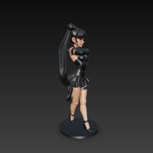 🌙 sailor moon dark・ STL File for 3D printing・Cults