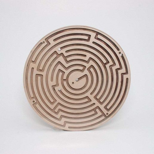 simple circle maze