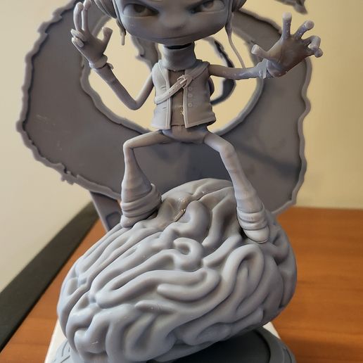 🧠 Raz - Psychonauts Fanart 3D Print Figure・ STL File for 3D printing・Cults