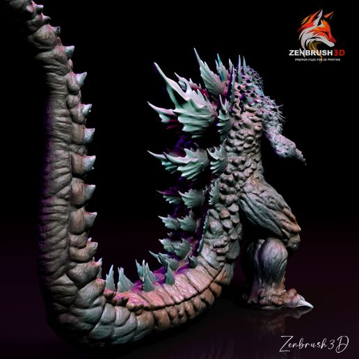 🌍 Godzilla Earth - Fan Art - 3D PRINTING・ 3D File for 3D printing・Cults