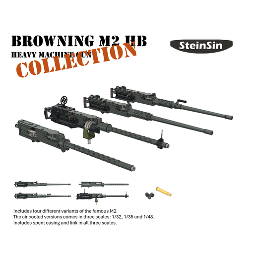 🪖 Browning M2 Collection・ 3D File for 3D printing・Cults