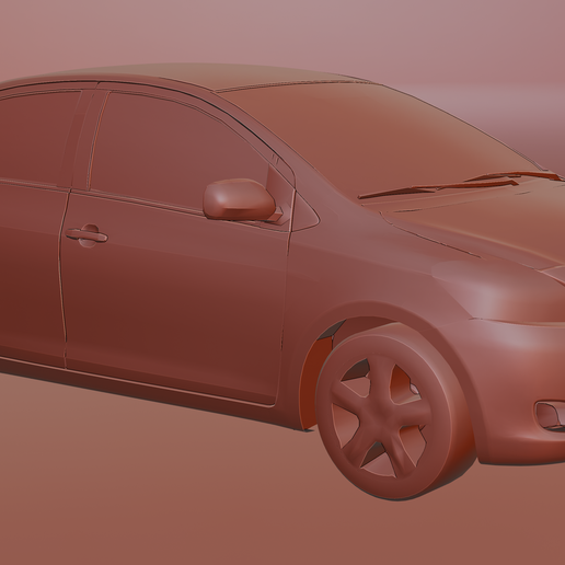 🚗 Toyota Vios 2008・ STL File for 3D printing・Cults