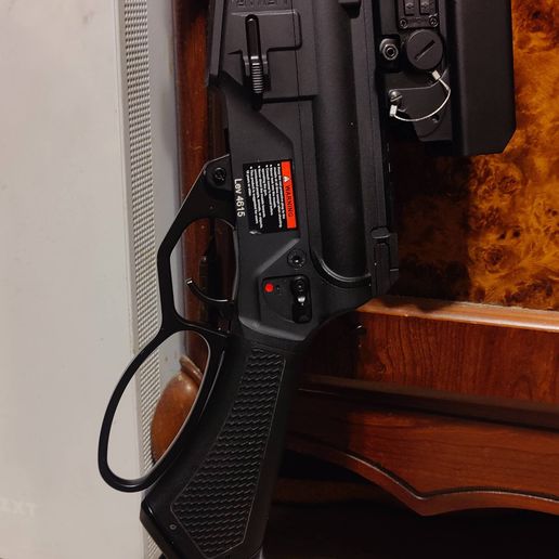 🔫 LevAR 15 Short Solid Stock・Free STP File for 3D printing・Cults