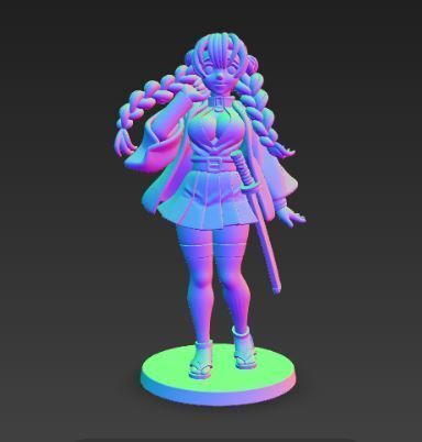 🧸 Demon slayer Mitsuri Kanroji・ STL File for 3D printing・Cults
