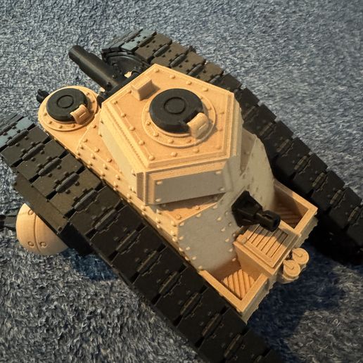 🪖 Retro Battle Tank・3D Print with the Flashforge Adventurer 5M Pro 3D ...