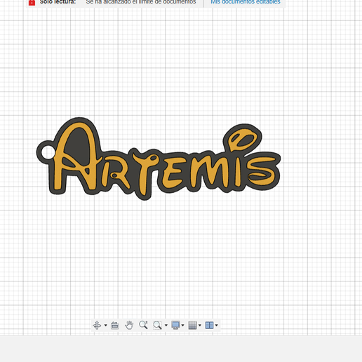 🔑 artemis・ STL File for 3D printing・Cults